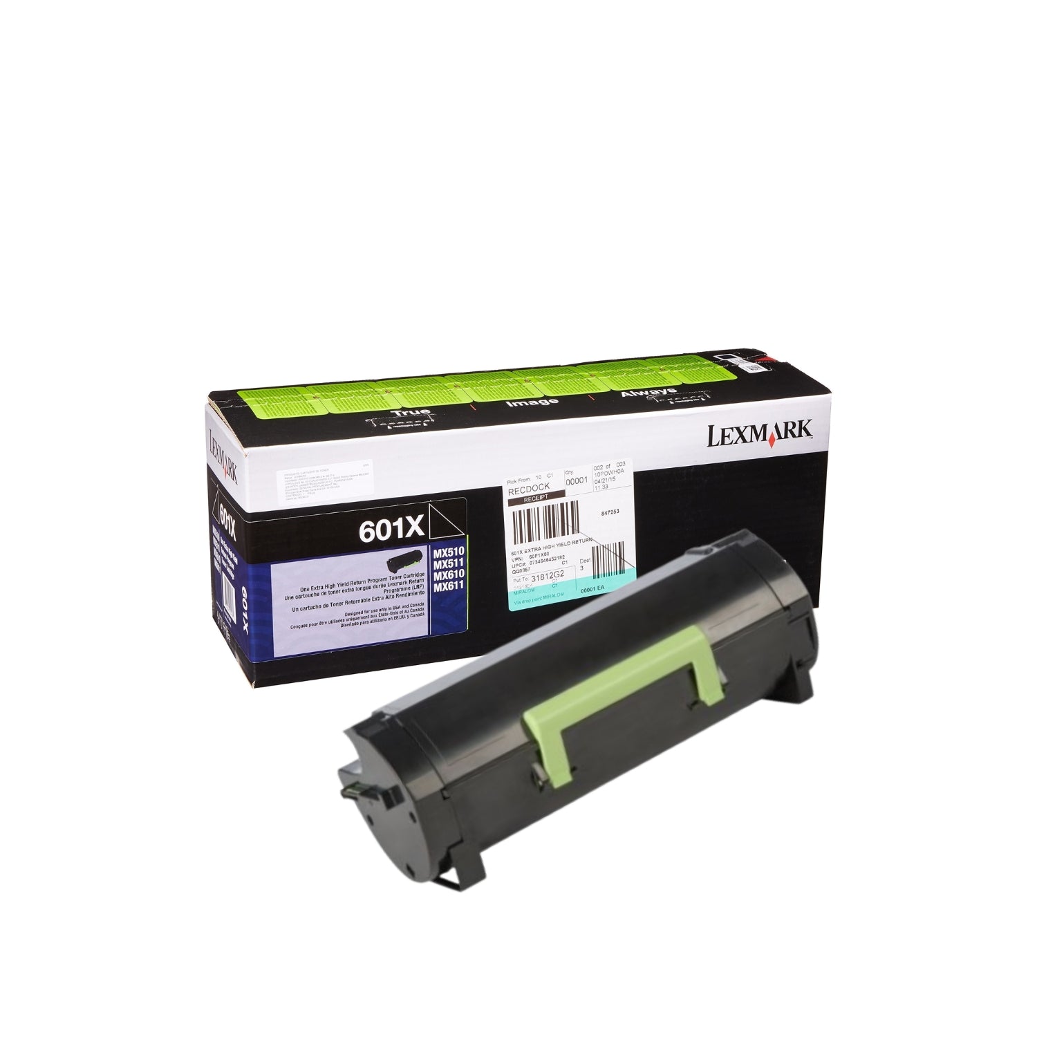 Genuine Lexmark MX510 Extra High Yield Black Toner Cartridge, 60F1X00 | DoorStepInk