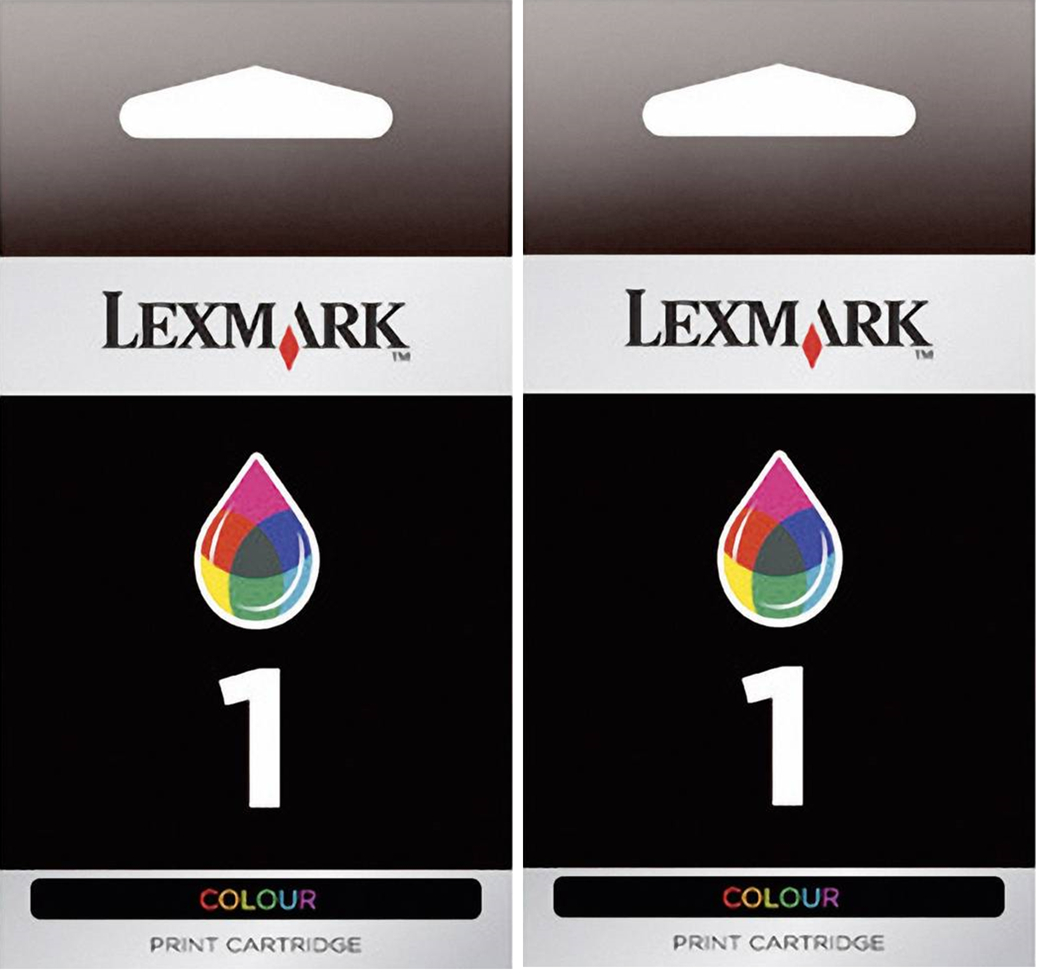 Lexmark NO# 1 Color (18C0948) Ink Cartridge, 2-Pack | DoorStepInk