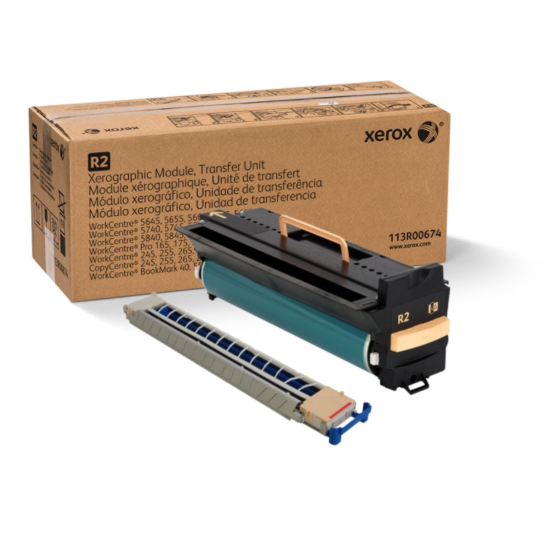 Genuine Xerox 113R00674 Standard Yield Black Imaging Transfer Unit ...
