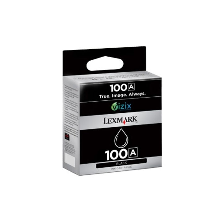 Lexmark 100A Standard-Yield Black Inkjet Cartridge, 14N0918 | DoorStepInk