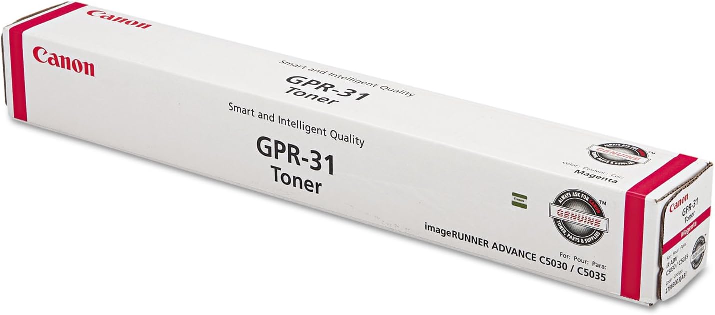 Original Canon GPR-31 High Yield Black Toner Cartridge, 2790B003AA ...