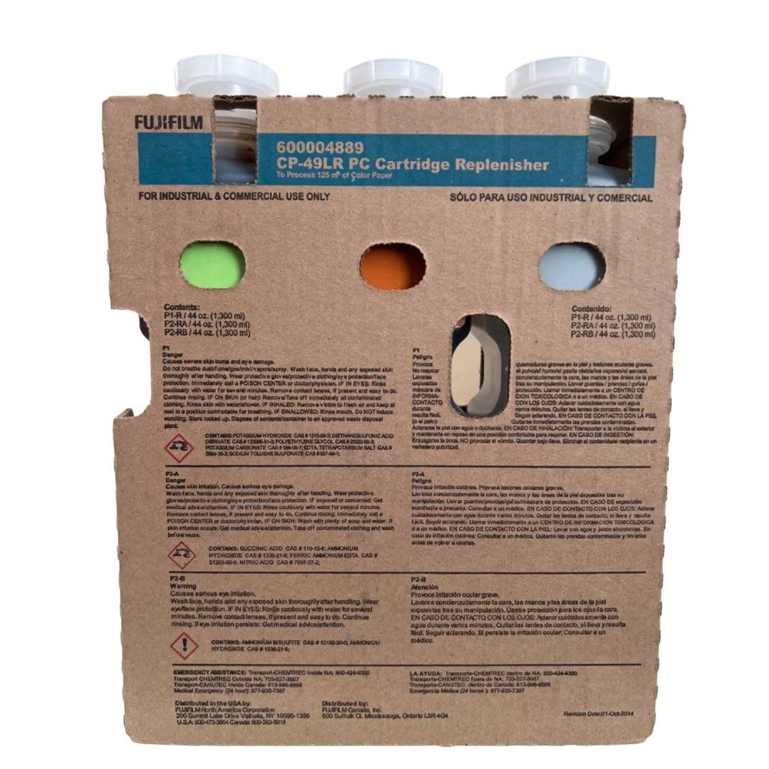 Genuine FujiFilm CP-49LR PC Cartridge Replenisher Green Brown Gray P1 ...