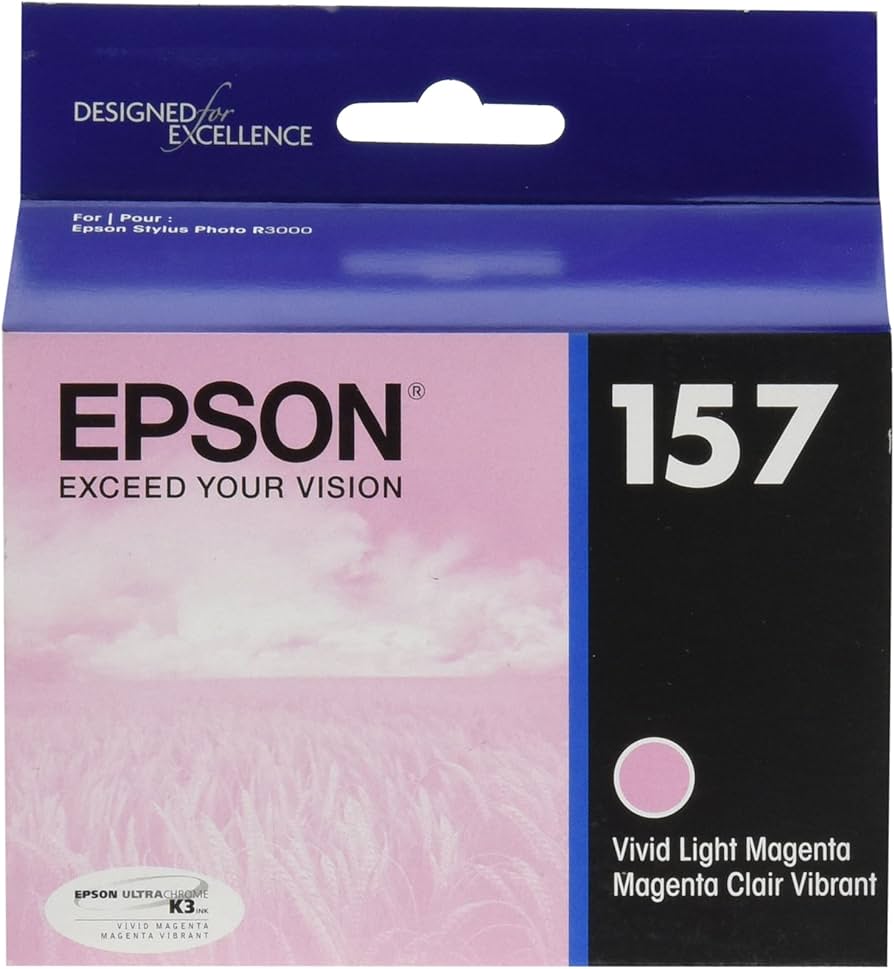 Original Epson 157 Vivid Light Magenta Ink Cartridge | DoorStepInk