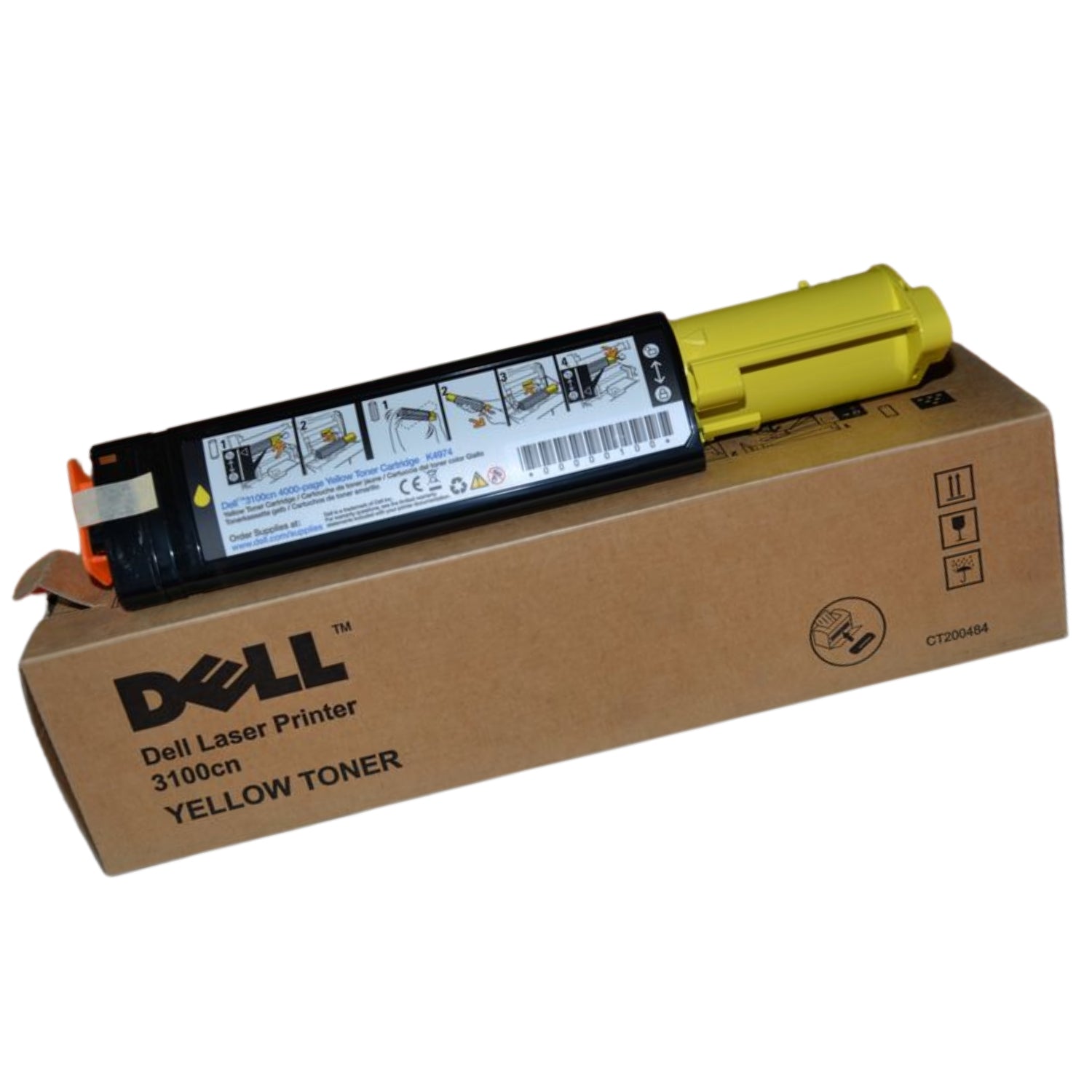 Original Dell CT200484 High Yield Yellow Toner Cartridge | DoorStepInk