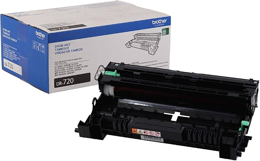 Genuine Brother DR-720 Standard-Yield Black Drum Unit | DoorStepInk