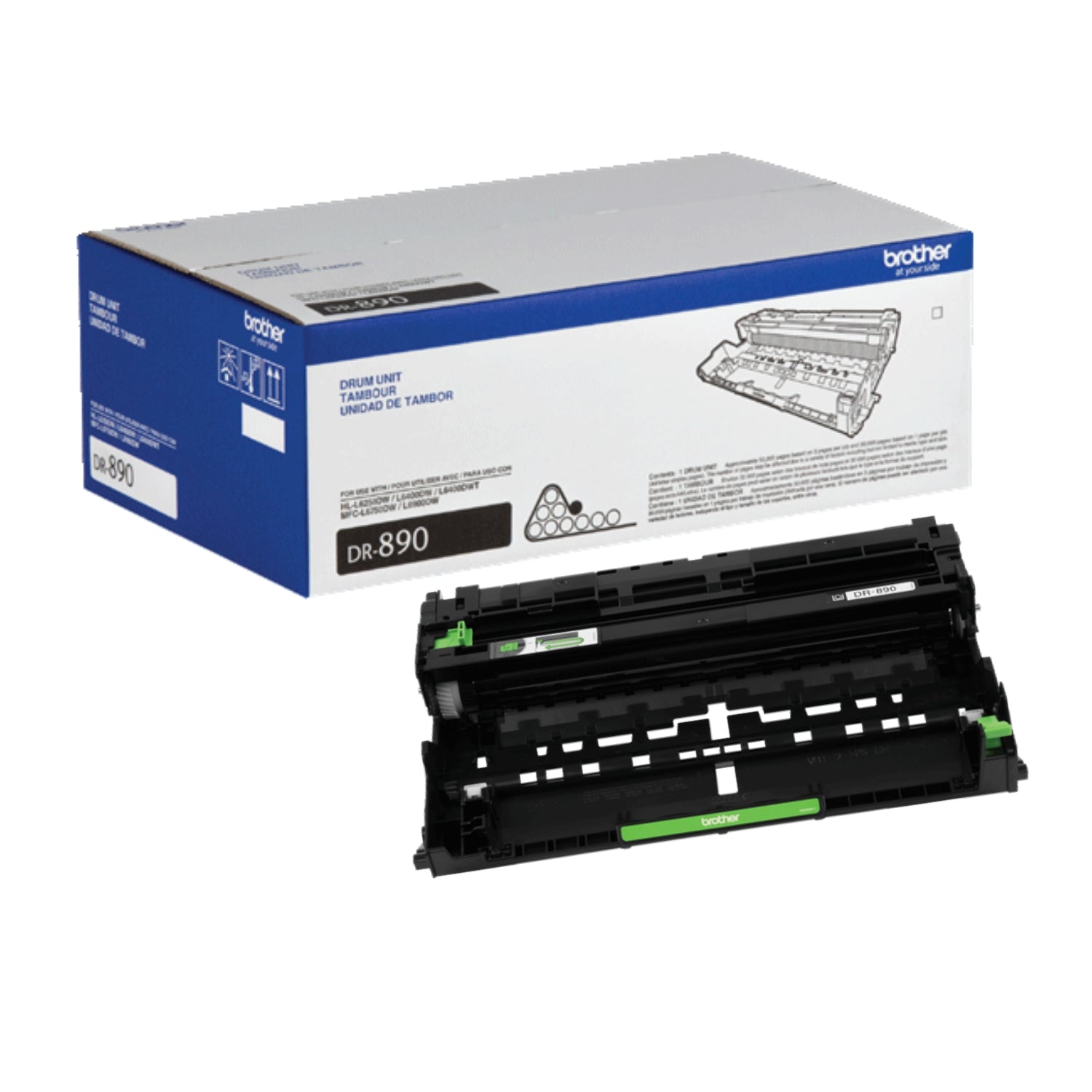 Genuine Brother DR-890 High Yield Black Toner Cartridge | DoorStepInk
