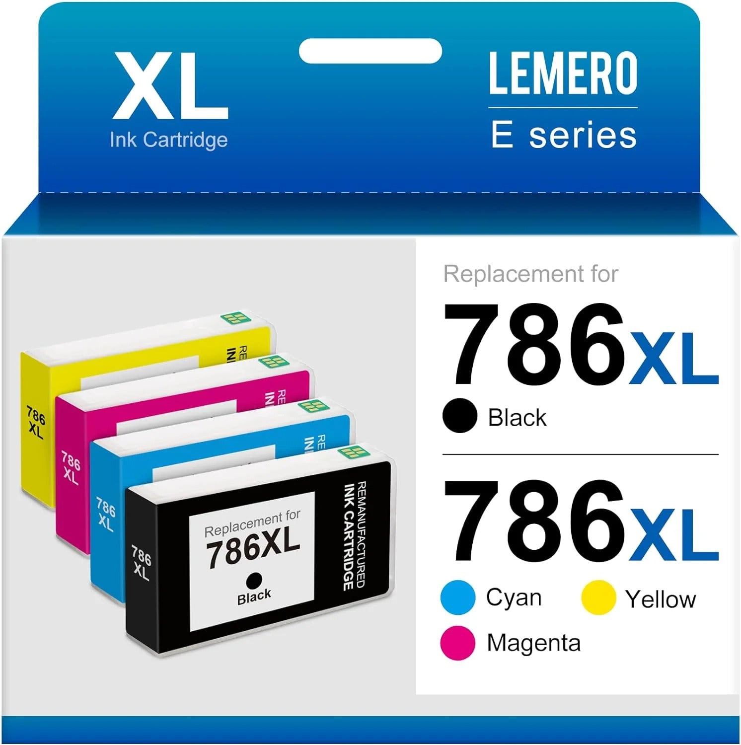 Original Epson 786XL High Yield Black,Cyan, Magenta, Yellow Ink Cartri ...