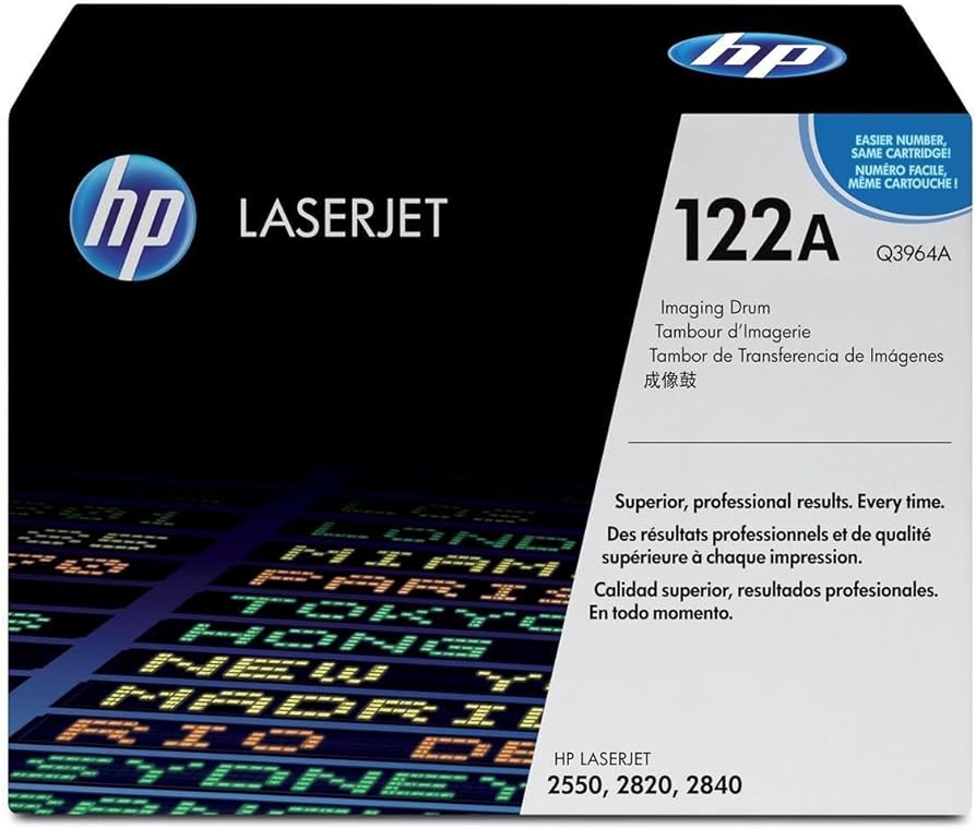 HP 122A Color LaserJet Drum Cartridge, Q3964A | DoorStepInk