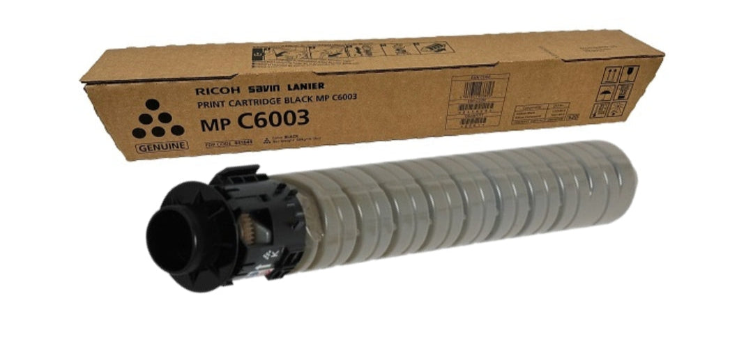 Genuine Ricoh MP C6003 High Yield Black Toner Cartridge, 841849 ...
