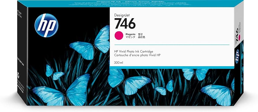 Original HP 746 300mL Magenta (P2V78A) Ink Cartridge | DoorStepInk