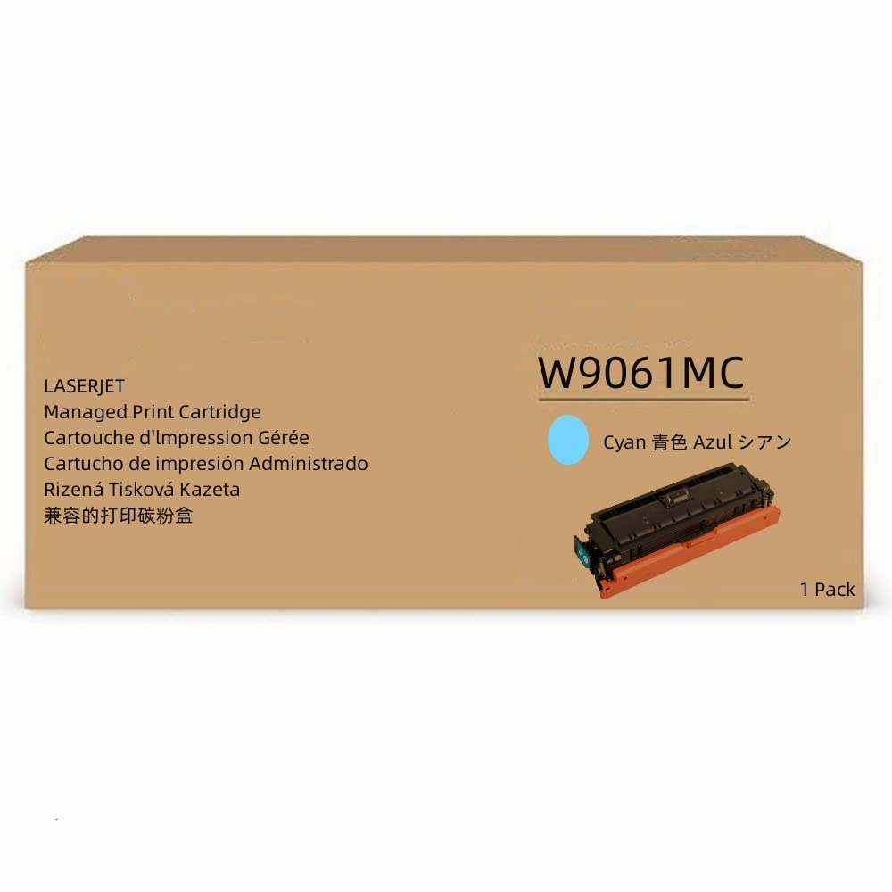 Genuine HP W9061MC Cyan LaserJet Toner Cartridge | DoorStepInk