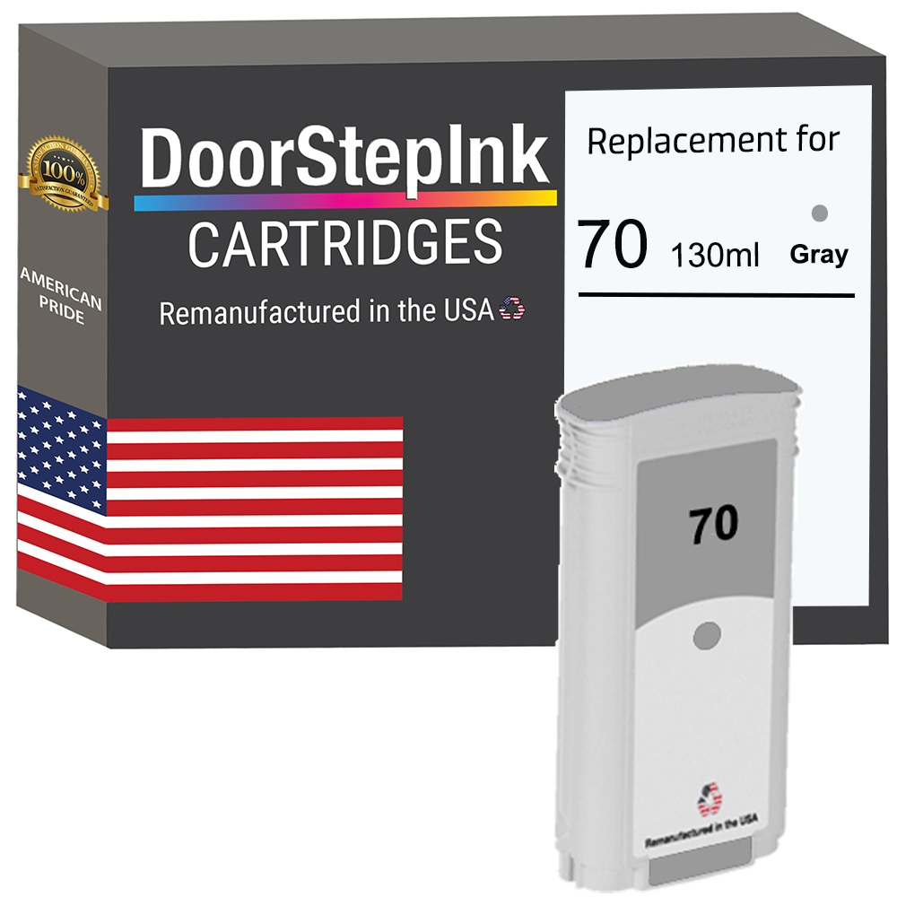 HP 70 130mL Gray Ink Cartridges( C9450A) | DoorStepInk