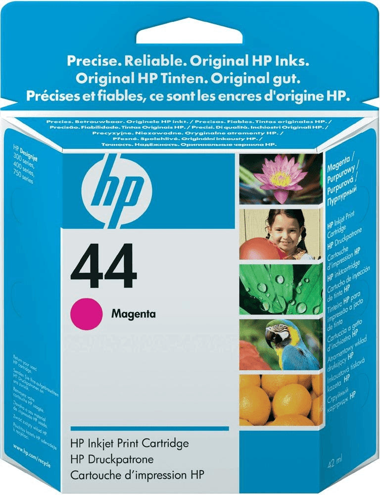 Original HP 44 (51644M) Magenta Ink Cartridge | DoorStepInk