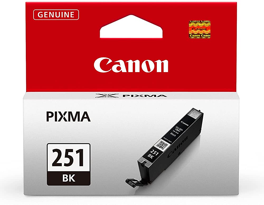 Original Canon CLI-251 Black Ink Cartridge | DoorStepInk