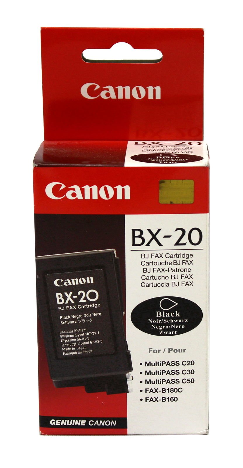 Original Canon BX-20 Black Ink Cartridge | DoorStepInk