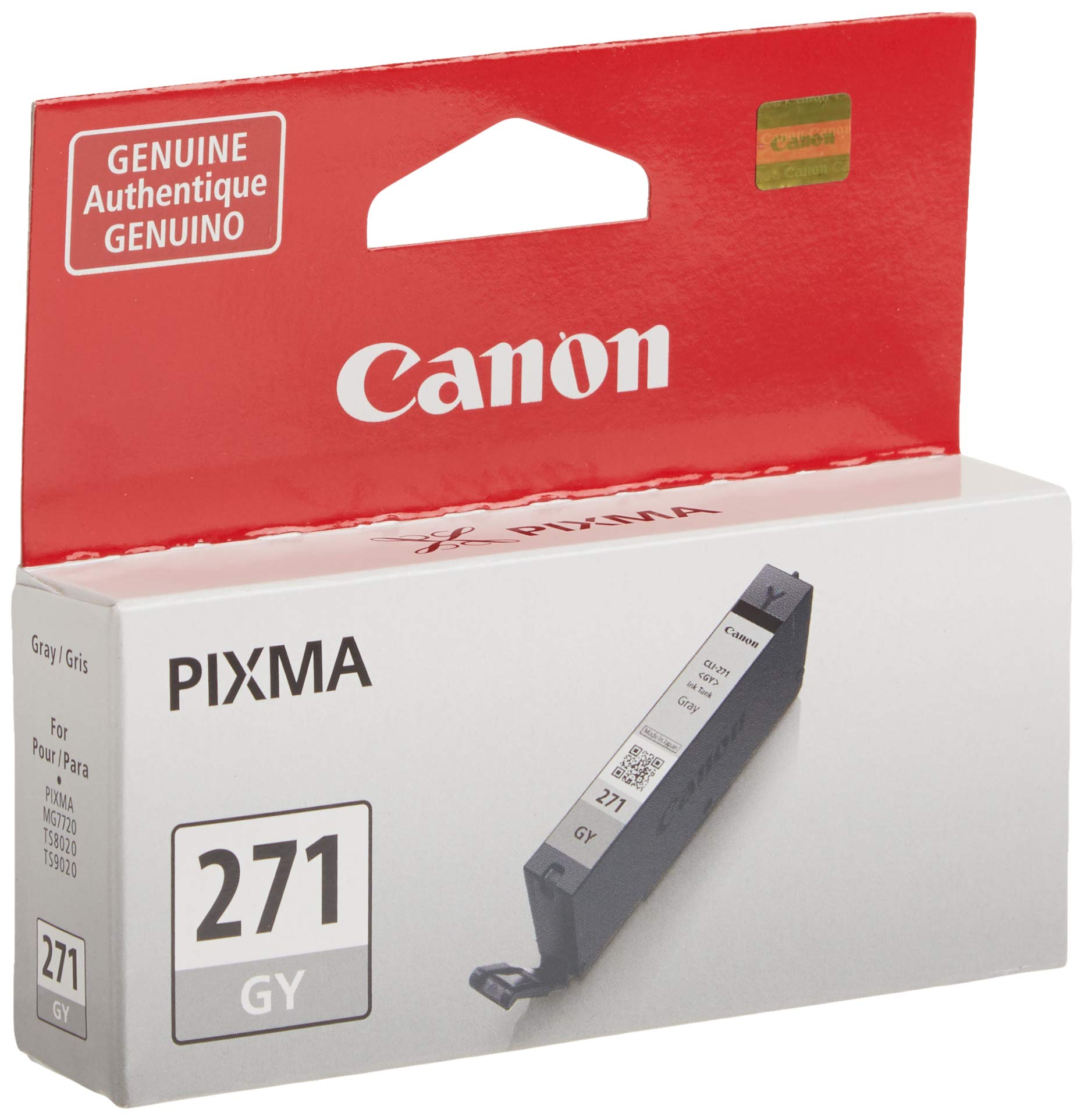 Original Canon CLI-271 Standard Yield Gray Ink Cartridge | DoorStepInk