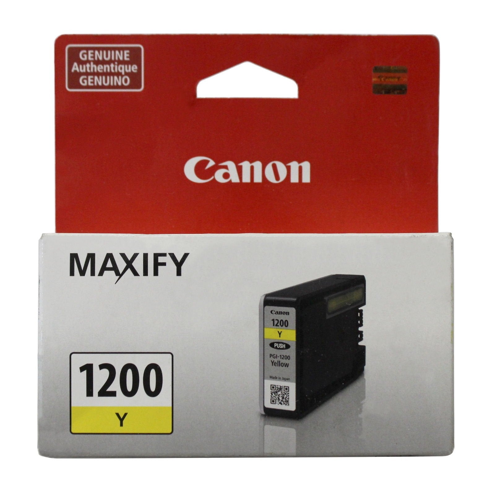 Original Canon PGI-1200 Standard Yield Yellow Ink Cartridge | DoorStepInk