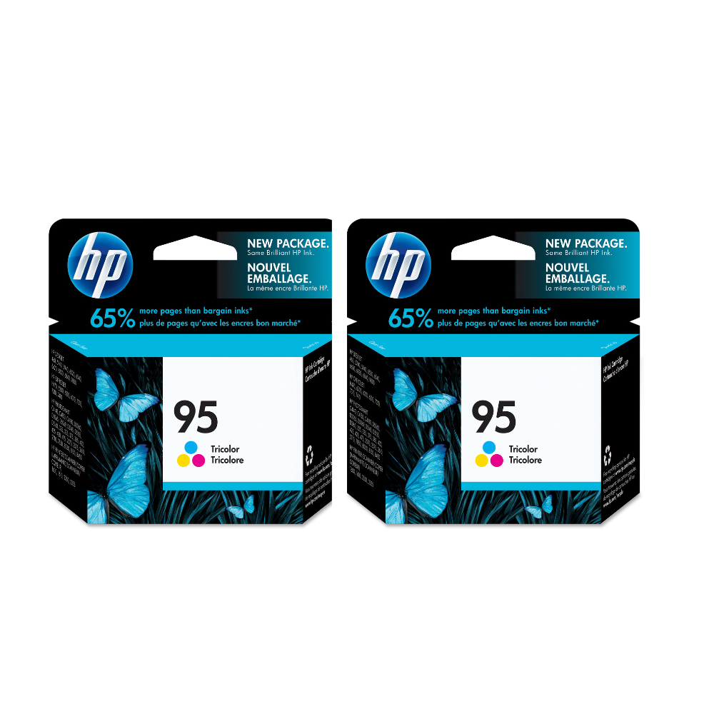 HP 95 (C8766WN) Tri-Color Ink Cartridge-Combo Pack | DoorStepInk