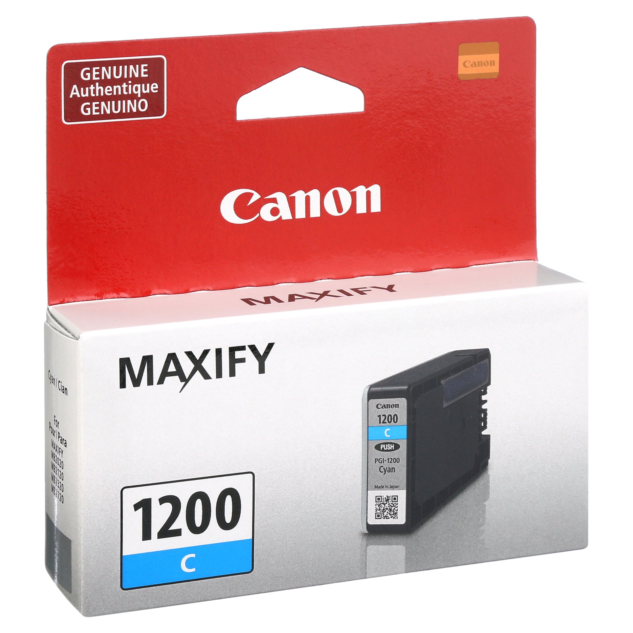 Original Canon PGI-1200 Standard Yield Cyan Ink Cartridge | DoorStepInk